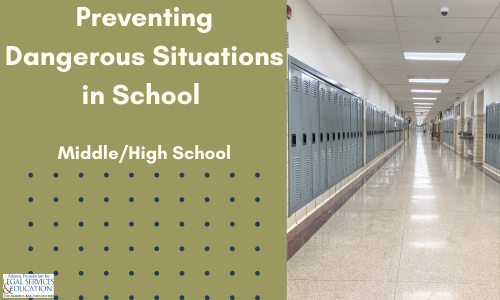Preventing Dangerous Situations in School -ACADEMY (FREE FOR SSP ONLY)
